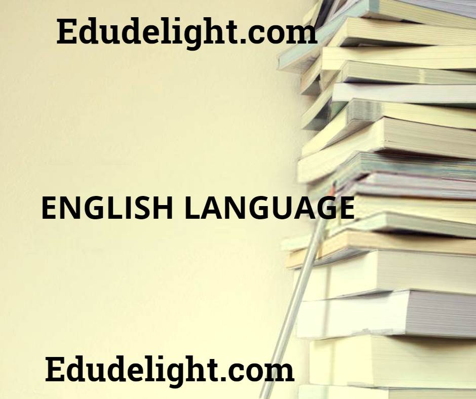 Lesson Note on English Language SS 2 First Term